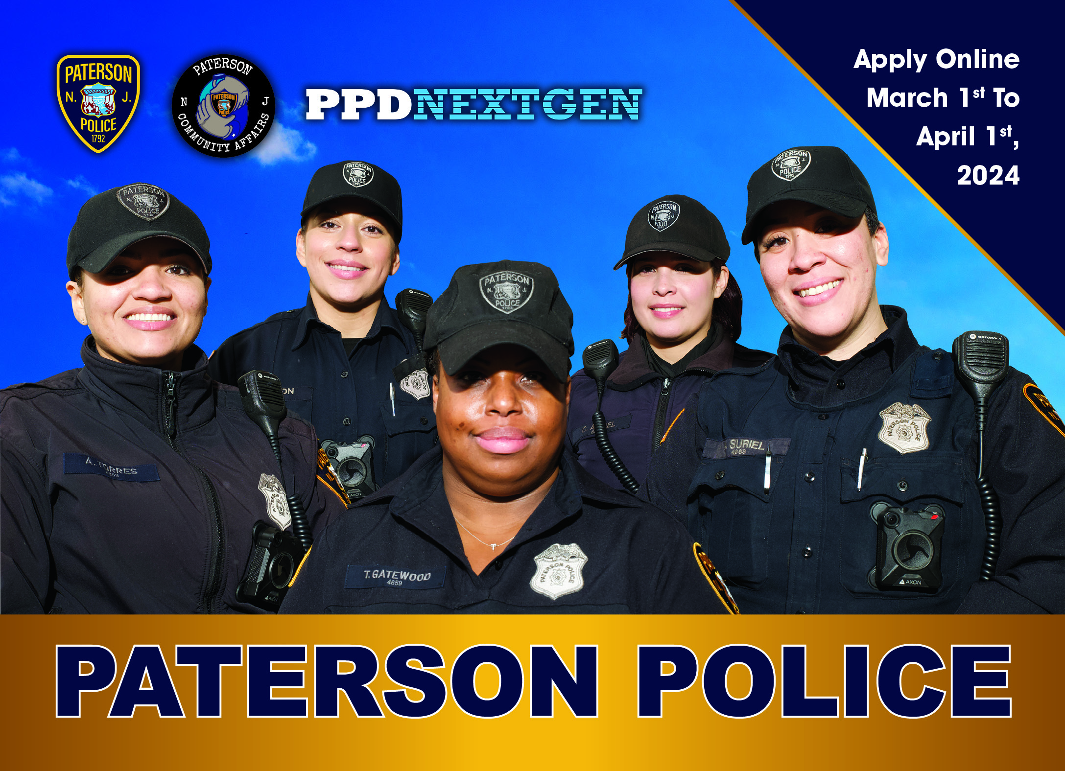 Paterson Police Department - Recruitment - New Jersey Office of ...