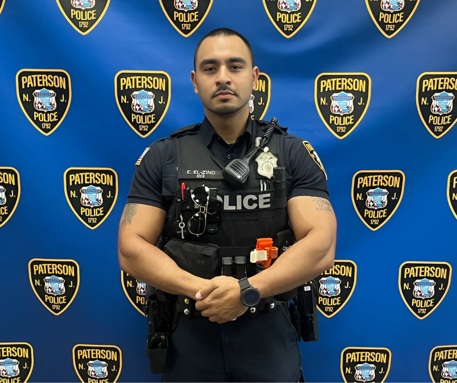 Paterson Police Department - Officer of the Month - New Jersey Office ...
