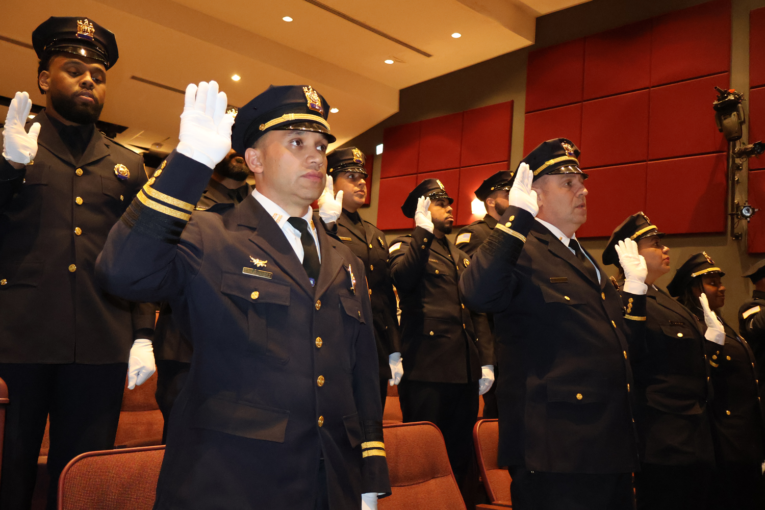 Paterson Police Department Holds Promotion and Graduation Ceremony ...